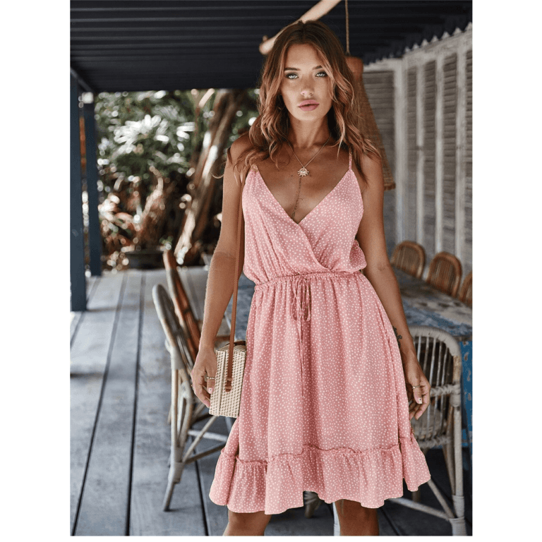 Robe Blanche Bohème Chic Femme